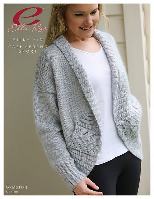 Ravelry: Ormston Cardigan pattern by Ella Rae