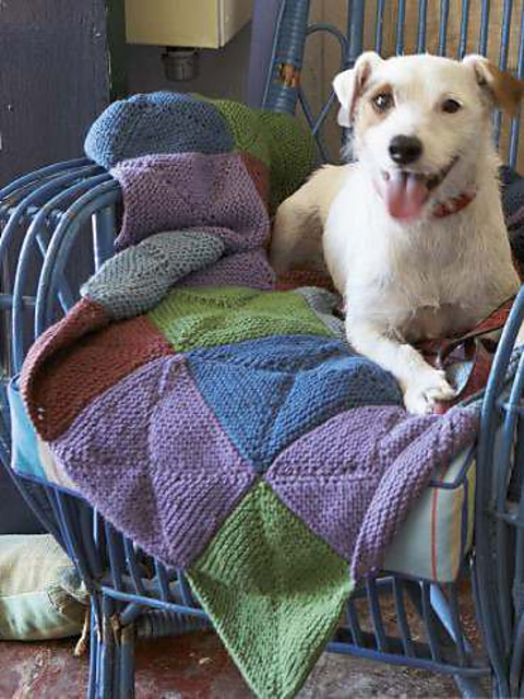 Ravelry: Garter Stitch Throw pattern by Leanne Prouse