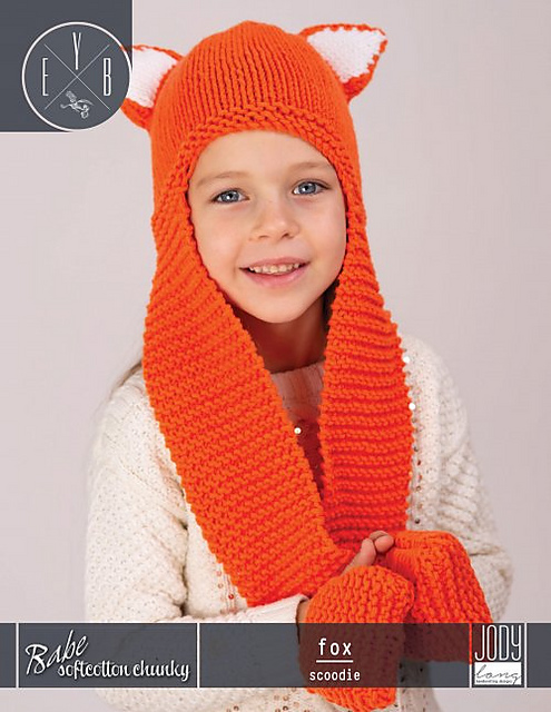 Ravelry: Fox Scoodie pattern by Jody Long
