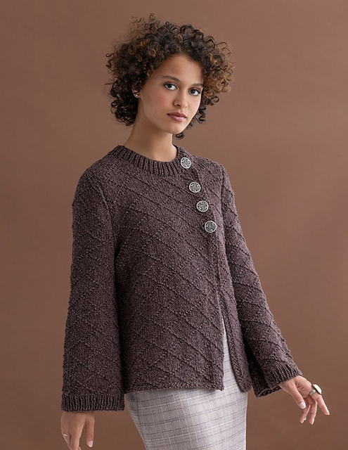 Ravelry: Peyton Jacket pattern by Ellen Liguori