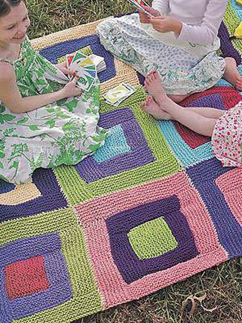 Ravelry: Origami Blanket pattern by pamela wynne