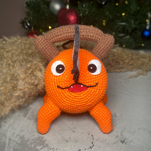 Ravelry: Pochita dog with saw pattern by Anna Terentyeva