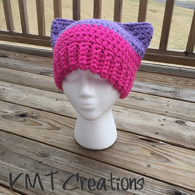 Ravelry: Kayla's Kitty Cat Hat pattern by Kayla Norris