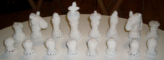 Ravelry: Crochet Chess Pieces pattern by Katie McGittigan
