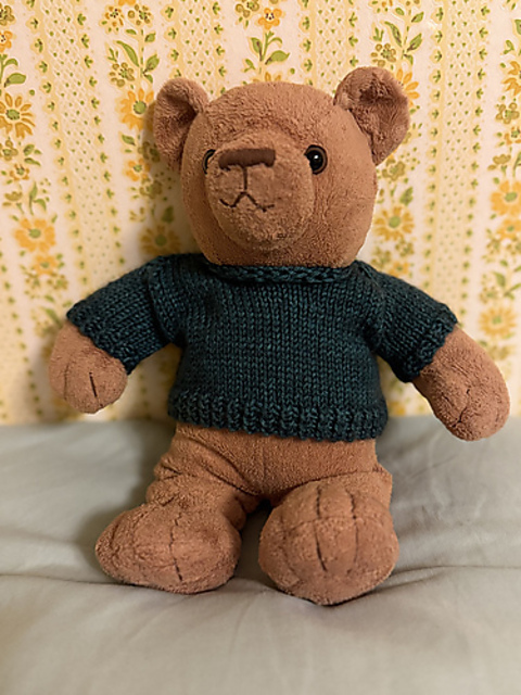 Ravelry: Teddy Bear Sweater pattern by Keara Bluestone