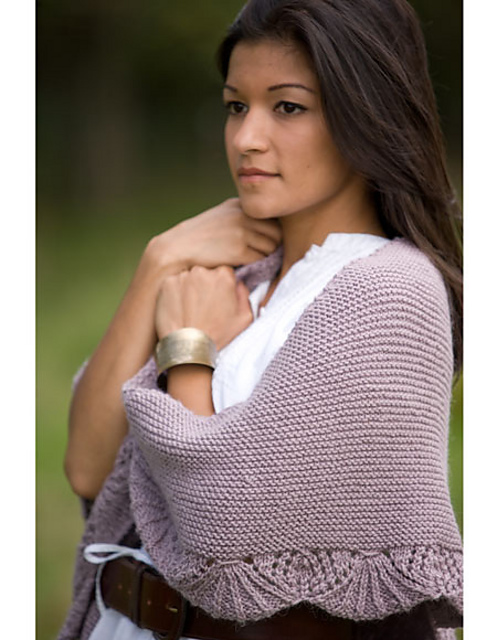 Ravelry: Parachutes Wrap pattern by Nina Isaacson