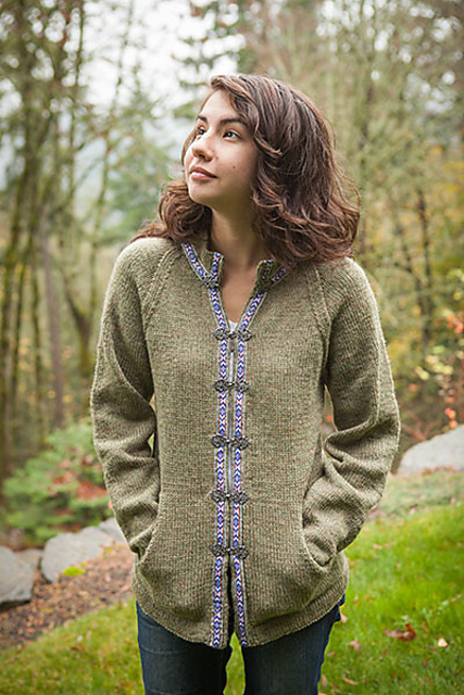 Ravelry: Basic Raglan Jacket pattern by Kerin Dimeler-Laurence