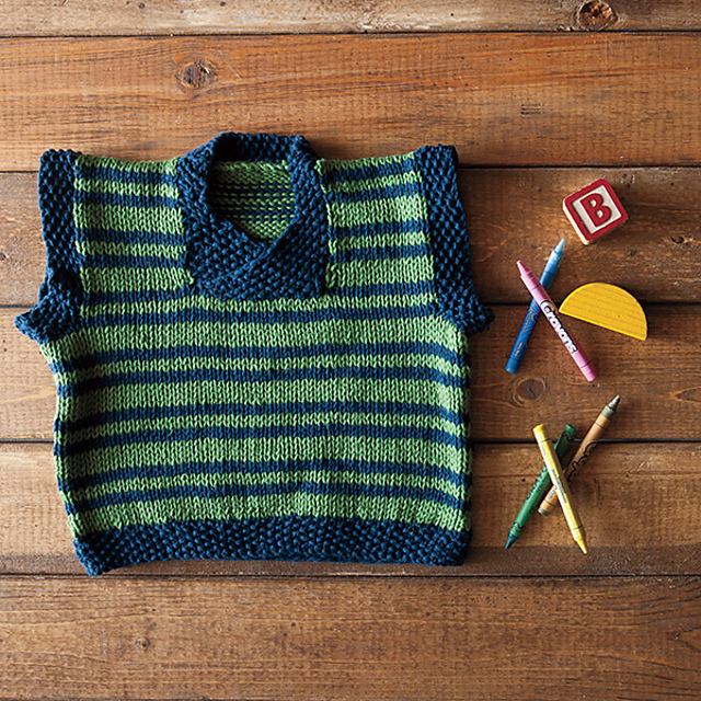 Ravelry: Happy Sheep Vest pattern by Halleh Tehranifar