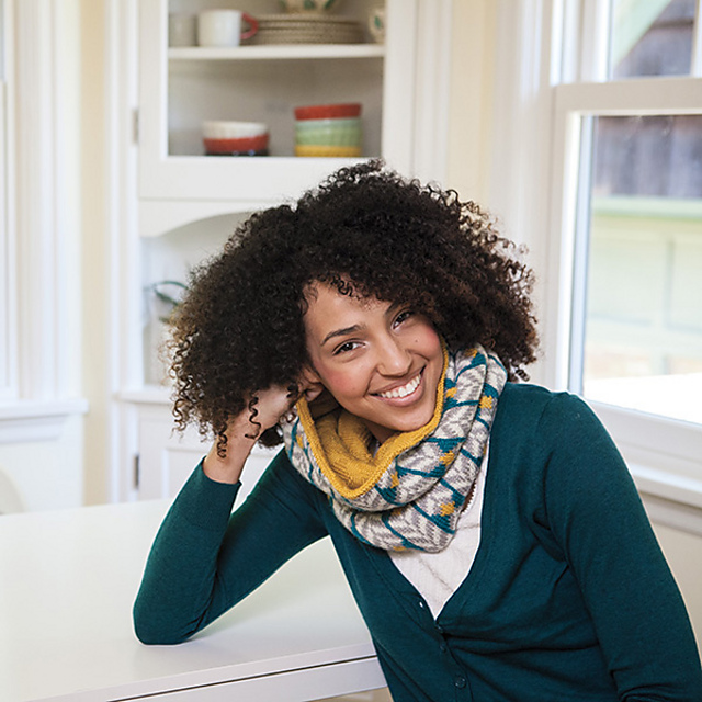 Ravelry: Diamond & Feather Cowl pattern by Courtney Spainhower