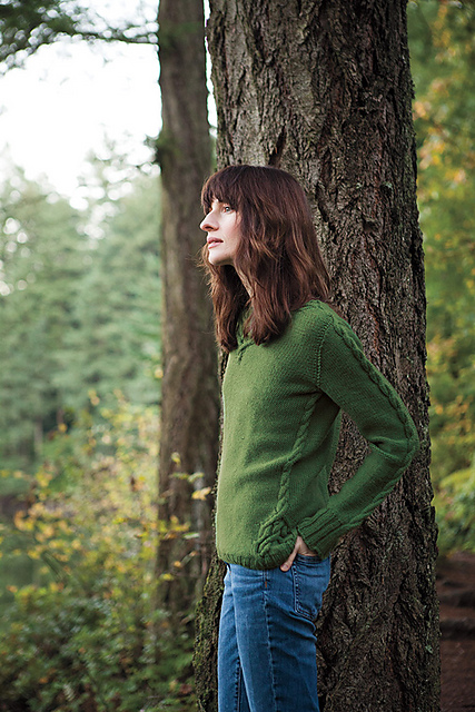 Ravelry: Triangle Cable Pullover pattern by Quenna Lee