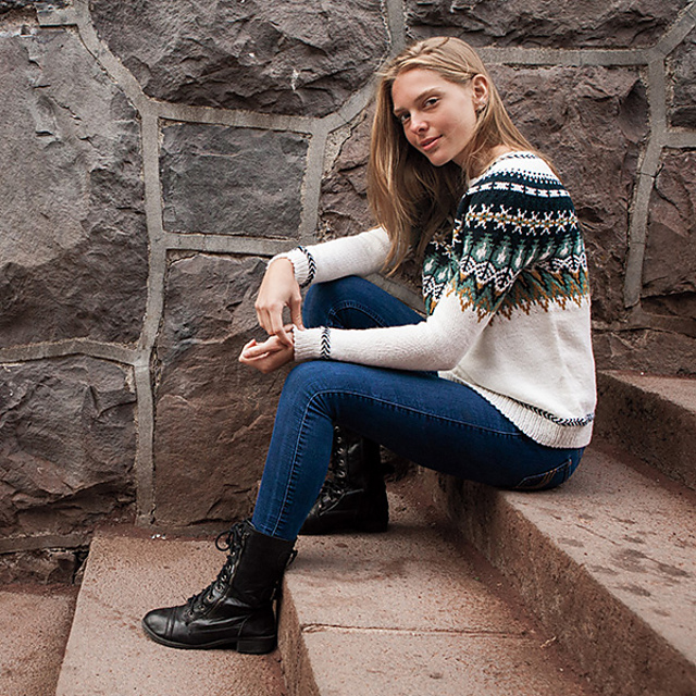 Ravelry: Bistort Pullover pattern by Courtney Spainhower