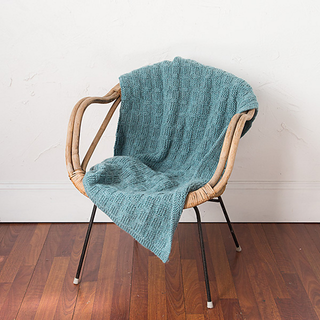 Ravelry: Blocks and Ribs Throw pattern by Faith Schmidt