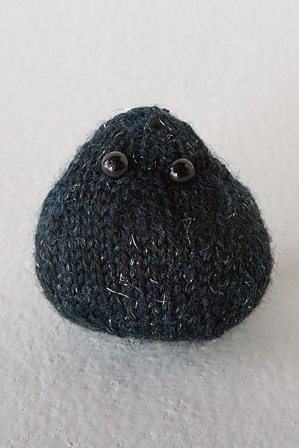 Ravelry: Grumpy, the Lump of Coal pattern by Melissa Burt
