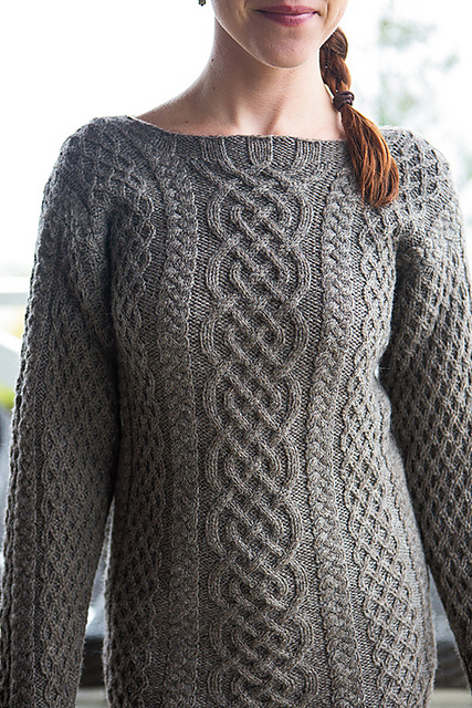 Ravelry: Plaiter Sweater pattern by Claire Slade