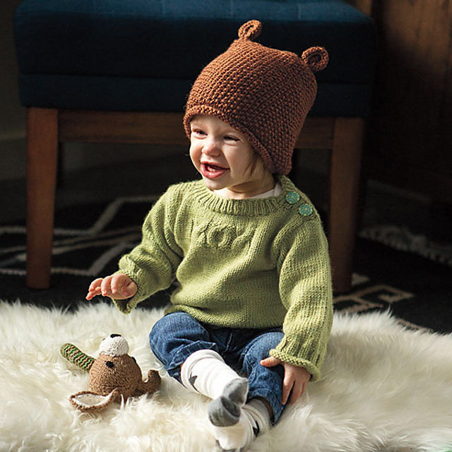 Ravelry: Bumpy Bear Hat pattern by Michele DuNaier