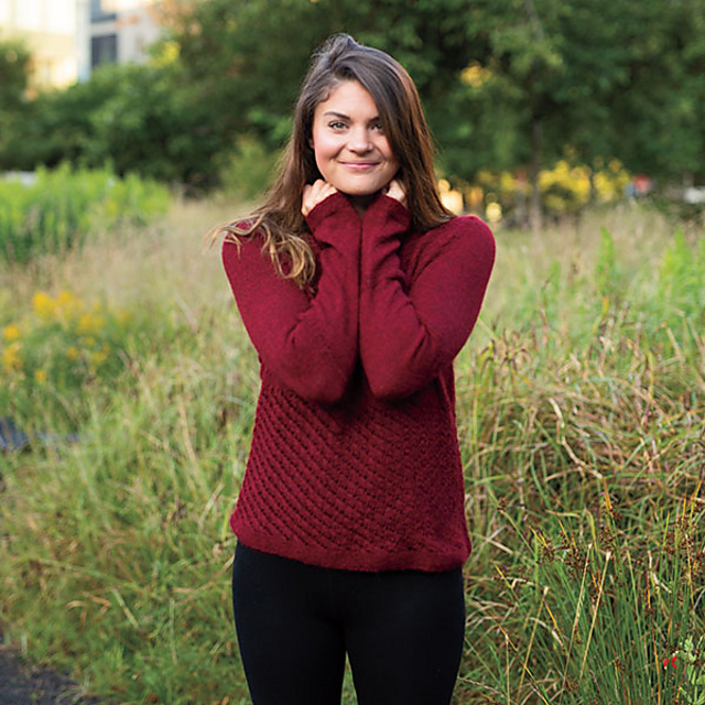 Ravelry: Nob Hill Pullover pattern by Donna Estin