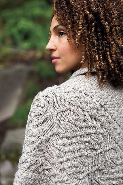 Ravelry: Lindisfarne Mantle pattern by Bridget Pupillo