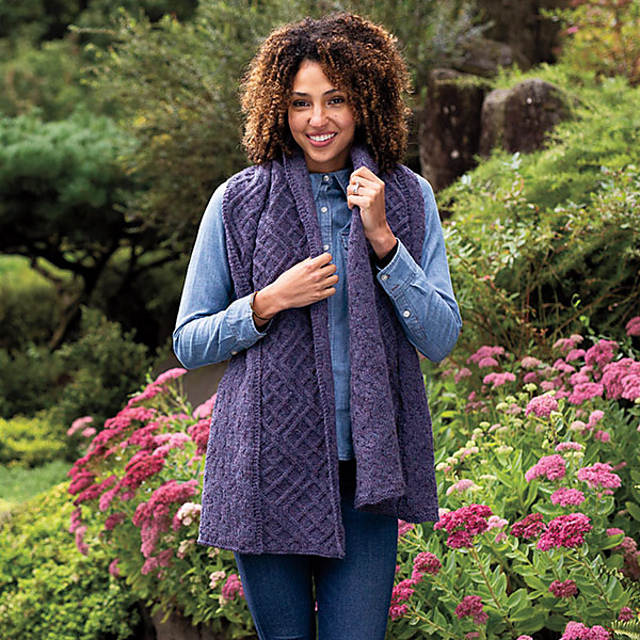 Ravelry: Kells Wrap pattern by Allison Griffith