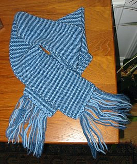 Ravelry: Rivalry Scarf pattern by Katherine Vaughan