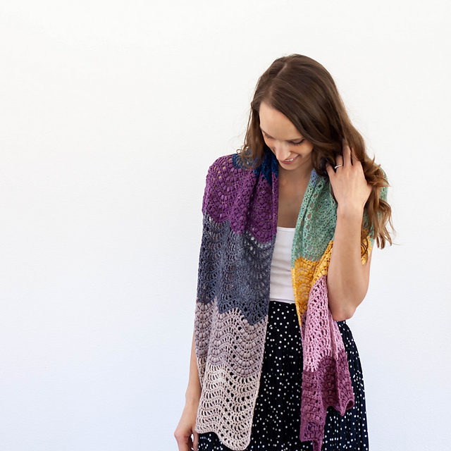 Ravelry: Juniper Wrap pattern by Katy Petersen