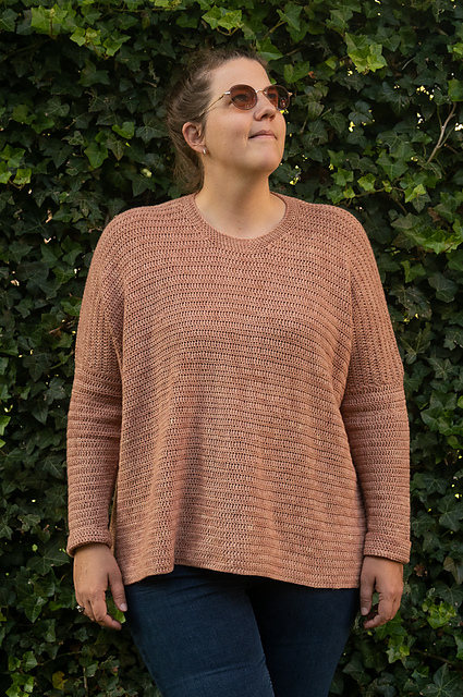 Ravelry: Drapey Boxy Sweater pattern by Knitting with Chopsticks