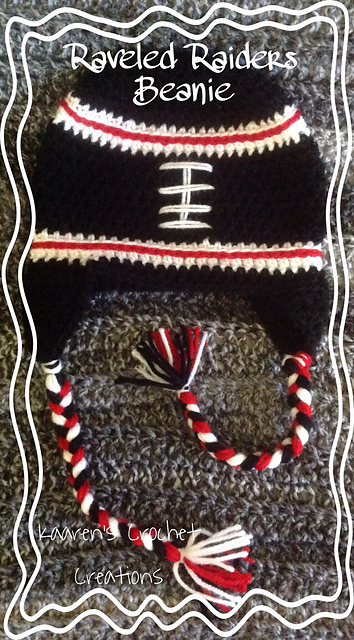 Ravelry: FleurdeLeigh's Raveled Raider Football Hat