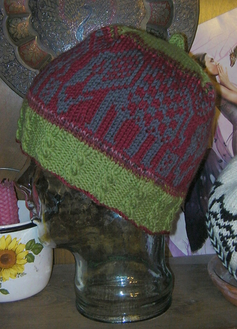Ravelry: VickiWithNoE's Red Hot Chili Pepper Elephant Hat