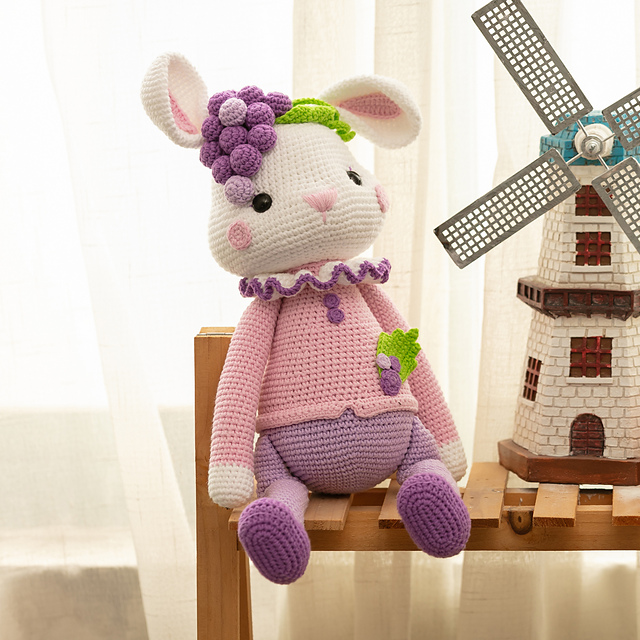 Ravelry: Cuddle Bunny – Grape Berry pattern by Kaia Han