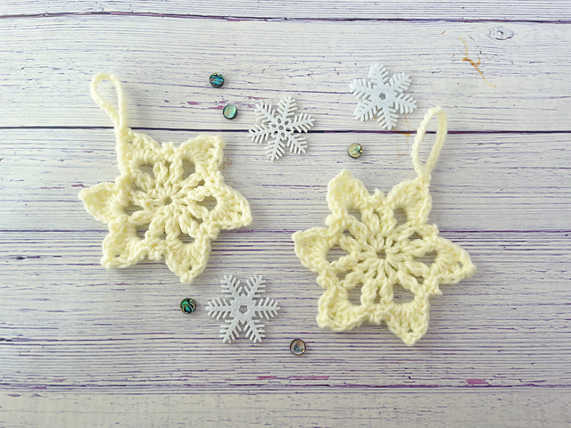 Ravelry: Snowflake Ornament pattern by Kai Lea
