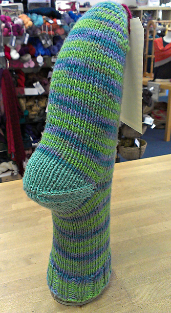 Ravelry: Afterthought Heel Socks in Multiple Gauges pattern by Kaity Fraker