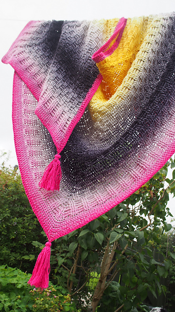 Ravelry: The Princess Batwing Shawl pattern by Kamilla Bonnichsen