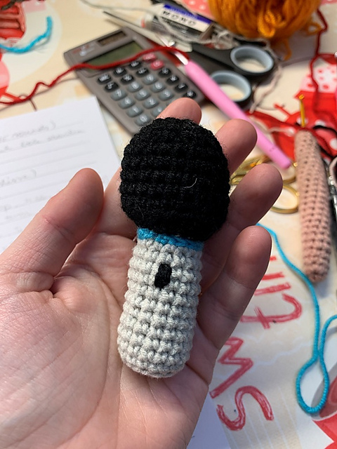Ravelry: Mini Microphone pattern by Zelovics Dominika