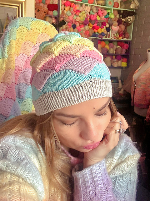 Ravelry: Gorro Prisma pattern by Kamill Osorio