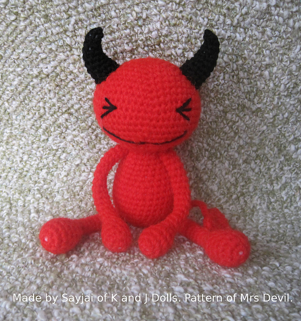 Ravelry: Red Devil pattern by Sayjai Thawornsupacharoen