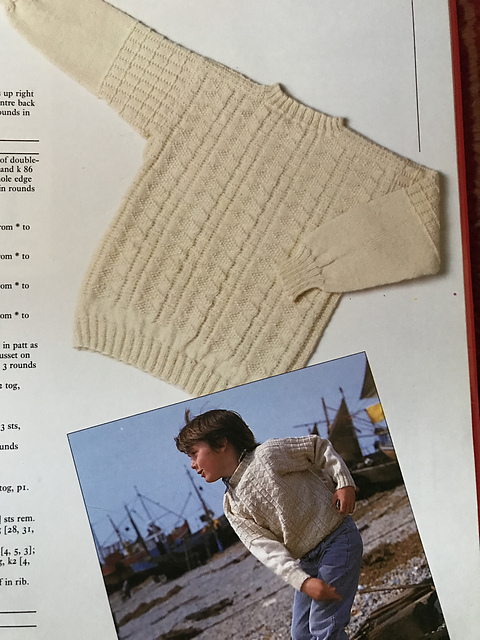 Ravelry: Child’s Gansey pattern by Rae Compton