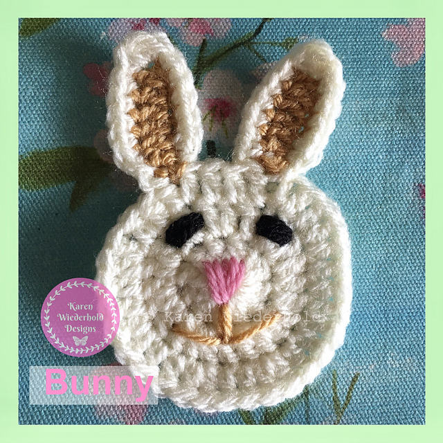 Ravelry: Crochet Bunny Motif pattern by Thistleheart Creations