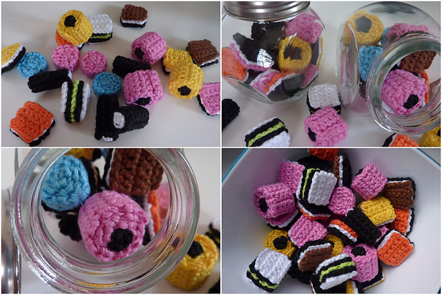 Ravelry: Engels drop (liquorice allsorts) pattern by Gerda Bos