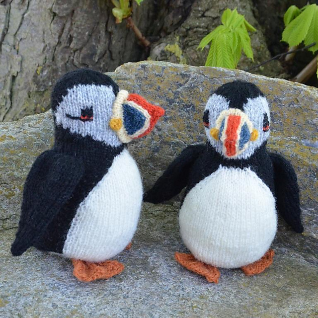 Ravelry: Puffin pattern by Tina Vejlø Andersen