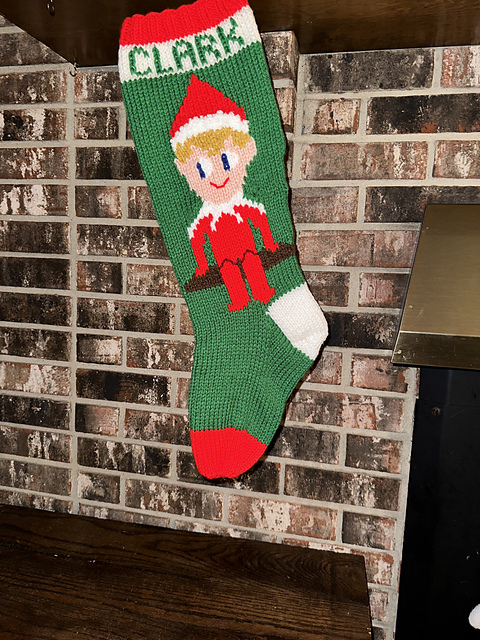 Ravelry: Elf Stocking pattern by Kathleen Horning