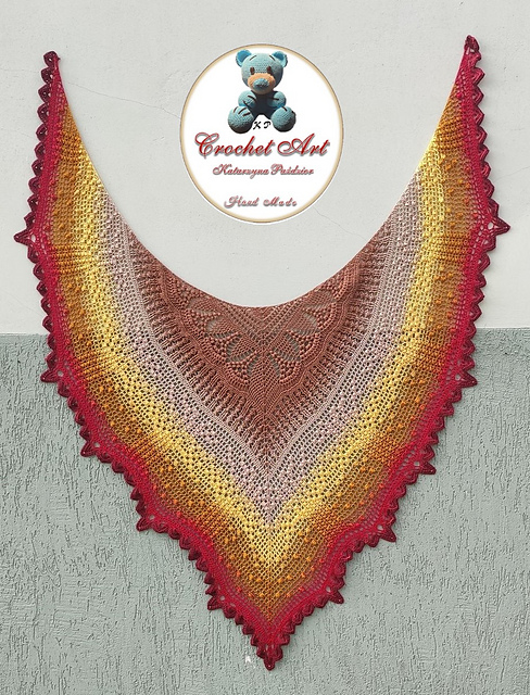 Ravelry: Autumn Trees shawl pattern by Katarzyna Paździor