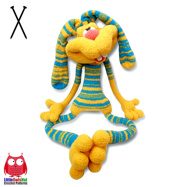 Ravelry: 137 Rabbit Dude Keks pattern by LittleOwlsHut