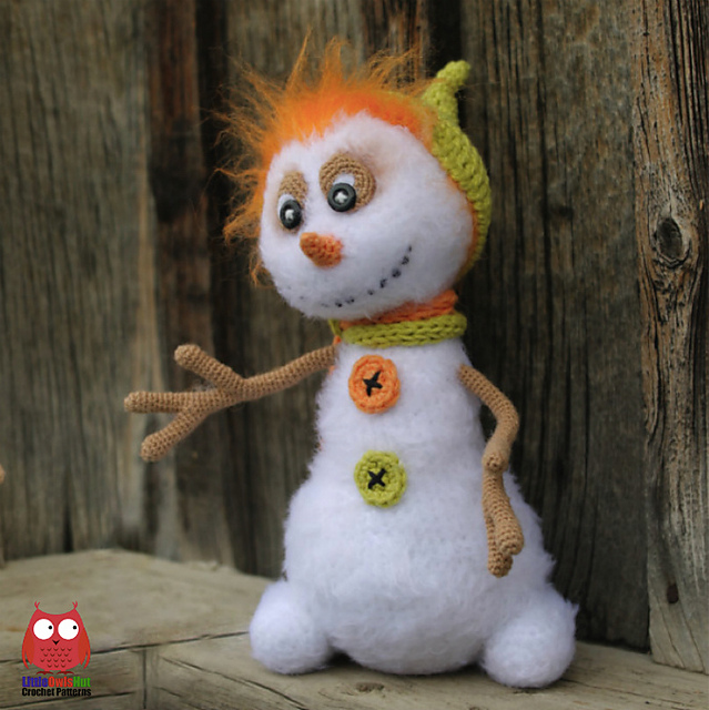Ravelry: 174 Snowman pattern by LittleOwlsHut