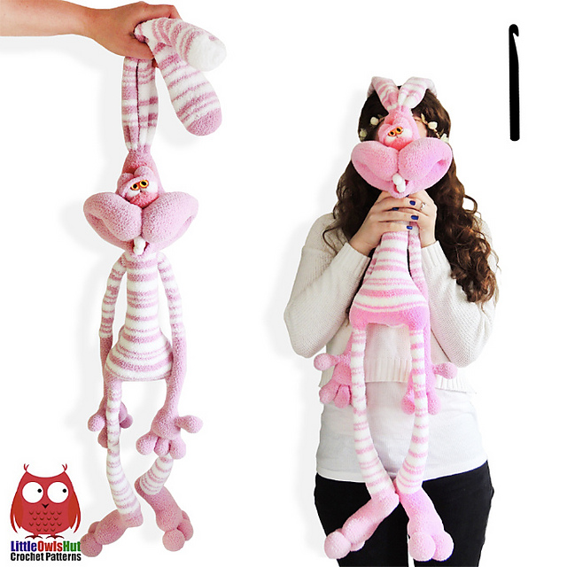 Ravelry: 121 Rabbit Dude pattern by LittleOwlsHut