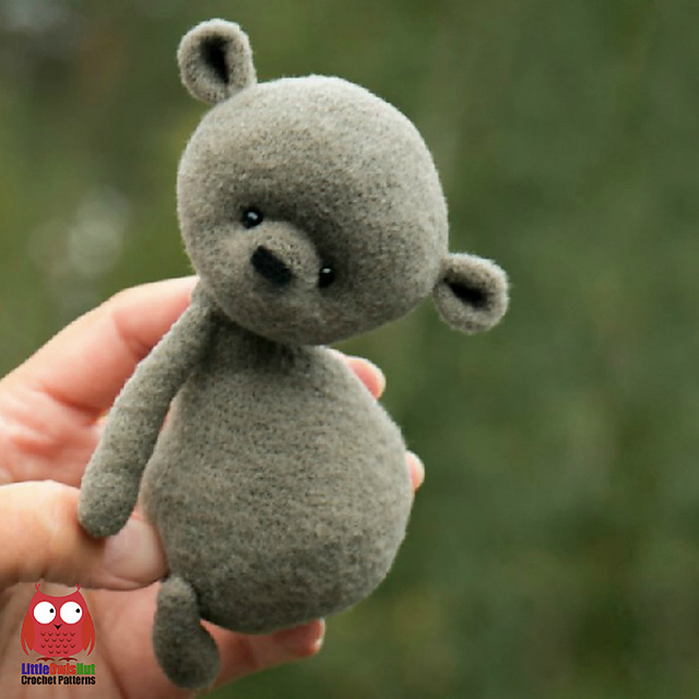 Ravelry: 195 Proshka the Bear pattern by LittleOwlsHut