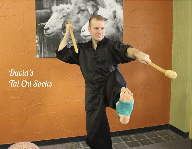 Ravelry: David's Tai Chi Socks pattern by Kate Jackson