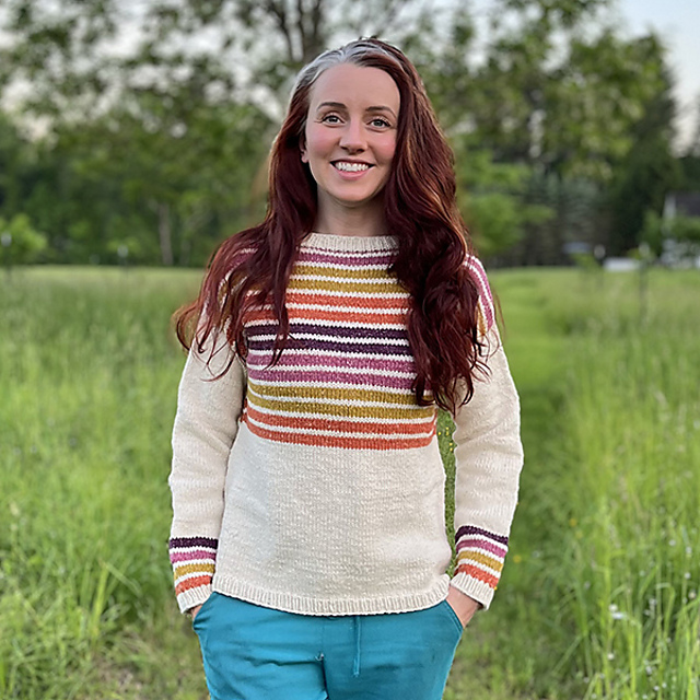 Ravelry: Footbridge Pullover pattern by Sandi Rosner