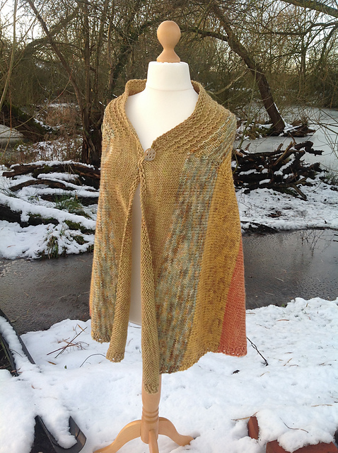 Ravelry: "Georgia" Shawl Wrap pattern by Kate Whiting Designs