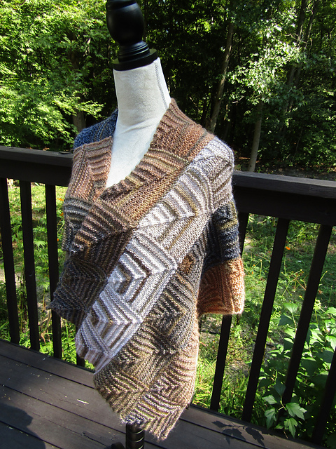 Ravelry: Mitered Square Shawl pattern by Kathe Christensen