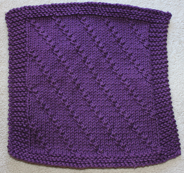 Ravelry: Leaning to the Left Cloth pattern by Kathleen Lenkeit