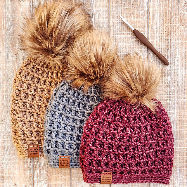 Ravelry: Mini Waffle Hat pattern by Kathy Olivarez